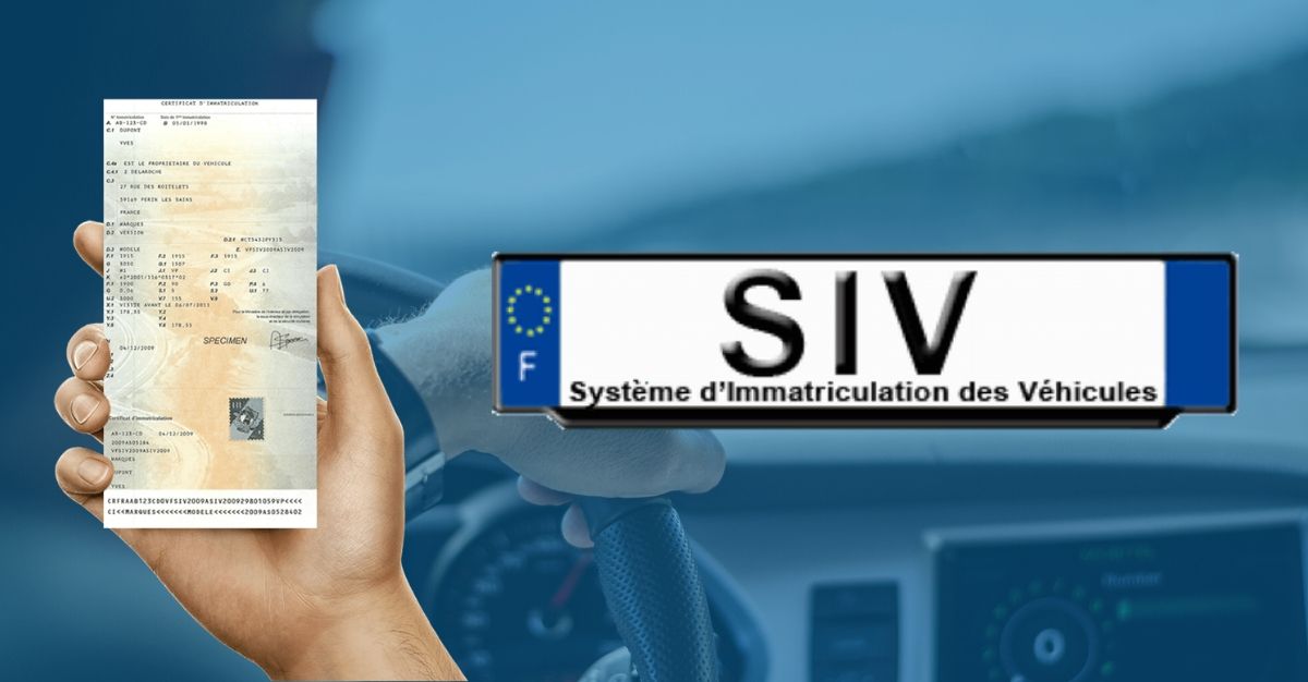 Carte grise SIV (système d'immatriculation des véhicules)